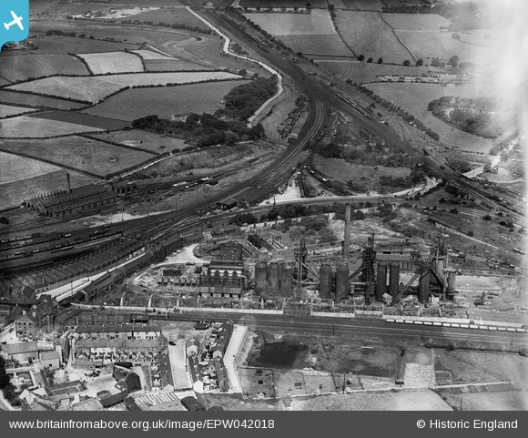 EPW042018 ENGLAND (1933). The Carnforth Iron Works, Carnforth, 1933 ...