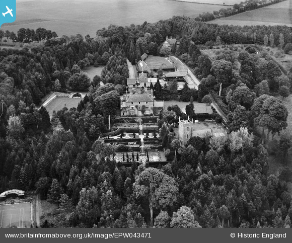 EPW043471 ENGLAND (1933). How Caple Court and St Andrew's Church, How ...
