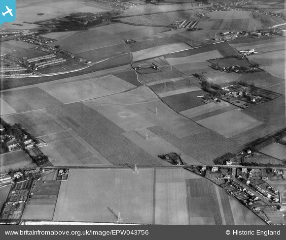 EPW043756 ENGLAND (1934). Countryside between Ramsgate Road and St ...