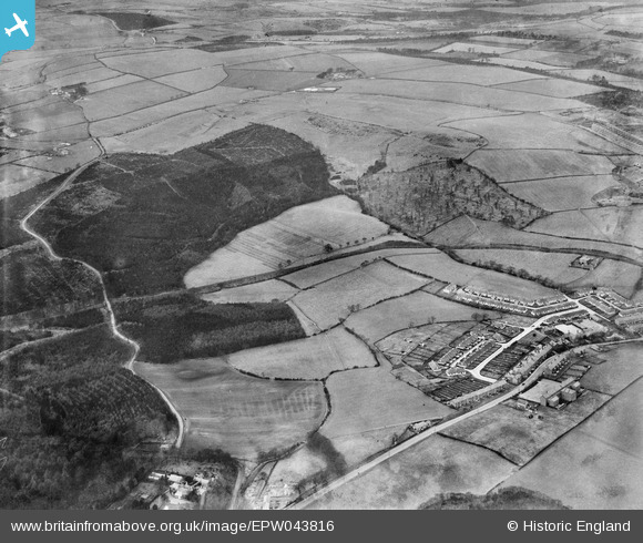 EPW043816 ENGLAND (1934). High Spen village, Chopwell Wood and the ...