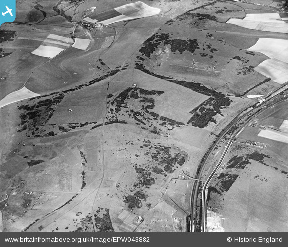 epw043882 ENGLAND (1934). Varncombe Hill and the London and Brighton ...