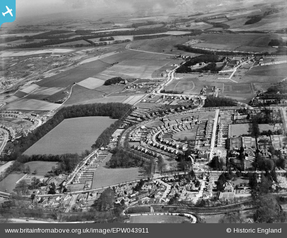 epw043911 ENGLAND (1934). Withdean Park, housing development around ...