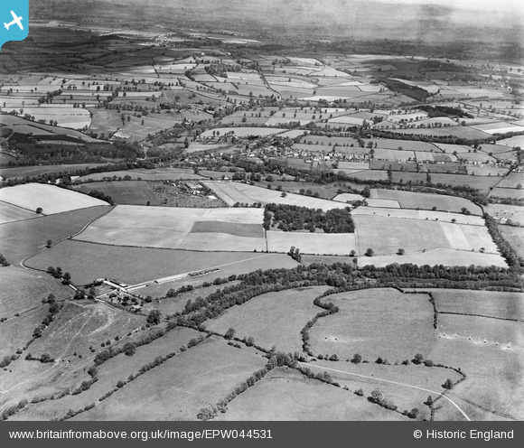 EPW044531 ENGLAND (1934). The village and surrounding countryside ...