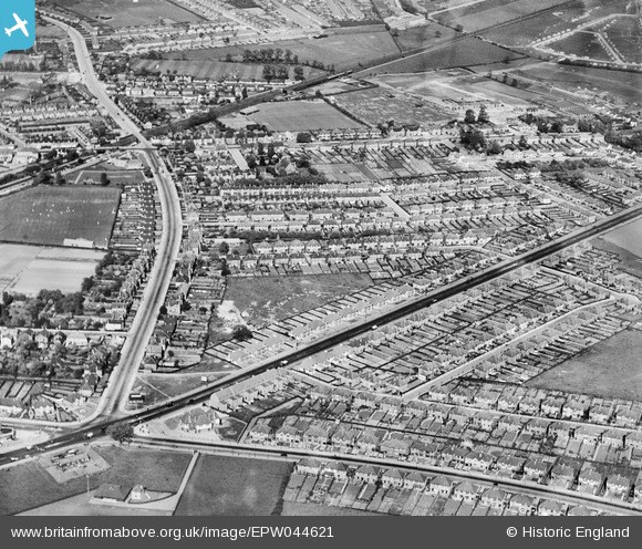 epw044621 ENGLAND (1934). Residential area at New Eltham, Eltham, 1934 ...