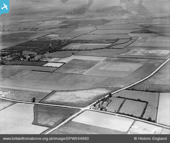EPW044983 ENGLAND (1934). Countryside surrounding the crossroads of ...