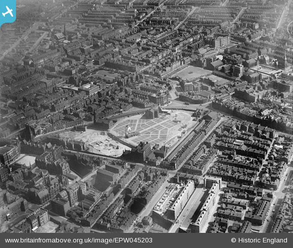 EPW045203 ENGLAND (1934). The site of Liverpool Metropolitan Cathedral ...