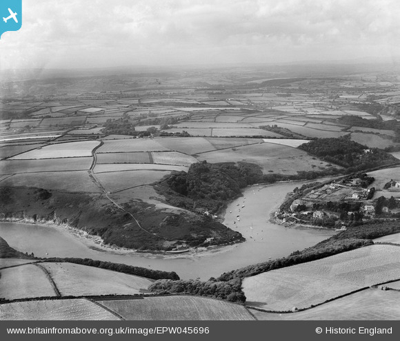 EPW045696 ENGLAND (1934). Warren Point, the River Yealm and surrounding ...