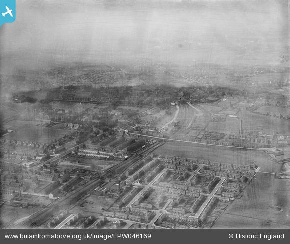 EPW046169 ENGLAND (1934). The Whitefield Branch Railway passing through ...