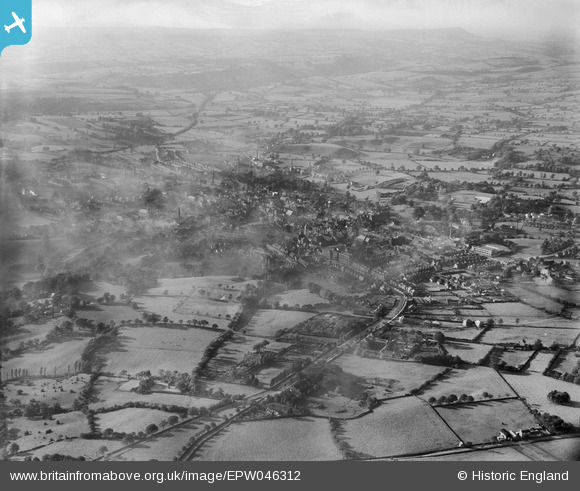 EPW046312 ENGLAND (1934). Ashbourne Road and the town, Leek, from the ...