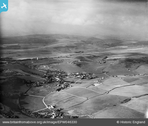 EPW046330 ENGLAND (1934). The village, East Dean, from the south-east ...