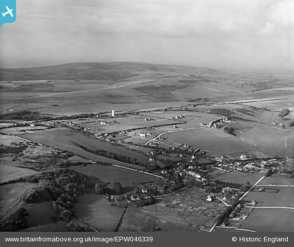 EPW046339 ENGLAND (1934). The villages, East Dean, from the south, 1934 ...