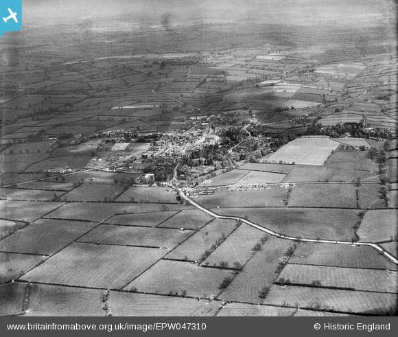 epw047310 ENGLAND (1935). The town, Uppingham, from the west, 1935 ...