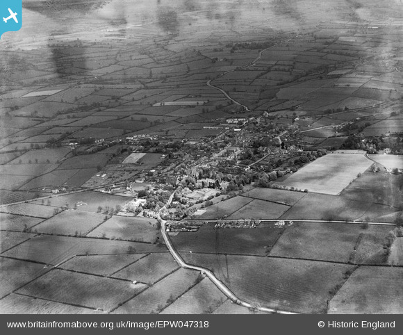 EPW047318 ENGLAND (1935). The town, Uppingham, from the west, 1935 ...