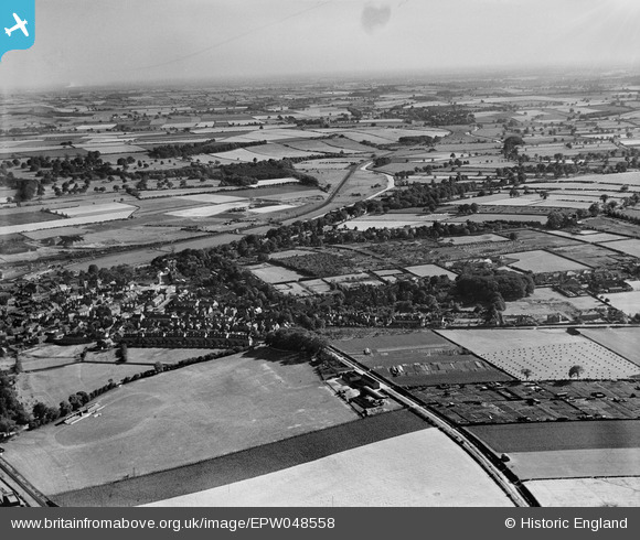 EPW048558 ENGLAND (1935). The town and surrounding countryside, Malton ...