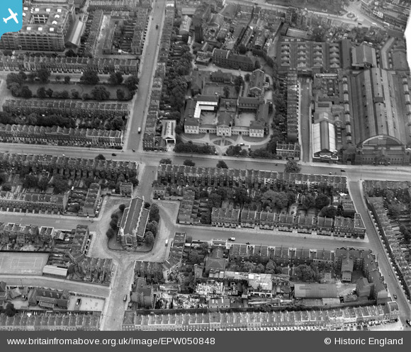 EPW050848 ENGLAND (1936). The London Fever Hospital and the Holy ...