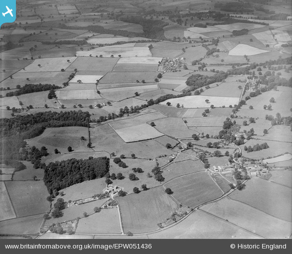 EPW051436 ENGLAND (1936). Countryside around Harnage and Coundmoor ...