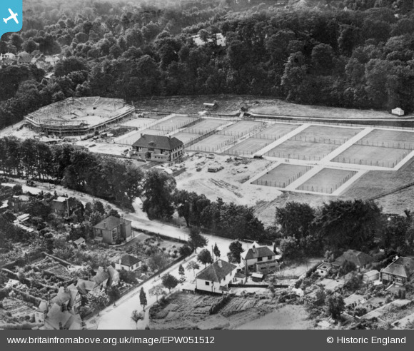 EPW051512 ENGLAND (1936). The Sussex Lawn Tennis Club under ...
