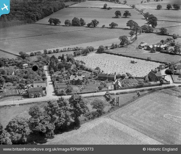 EPW053773 ENGLAND (1937). Cottages on Wood Road and Church Lane ...