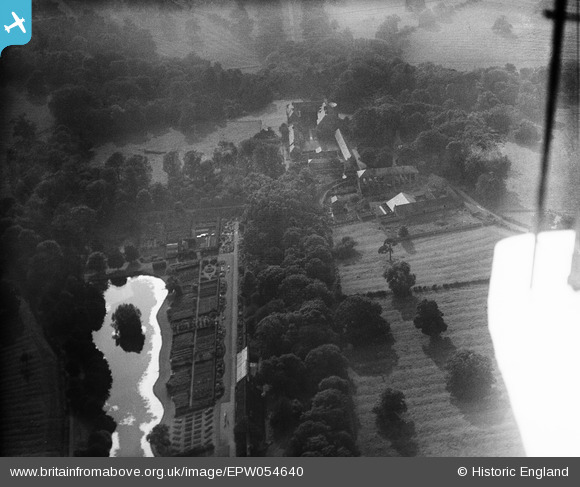 EPW054640 ENGLAND (1937). Croxdale Hall, Sunderland Bridge, 1937 ...