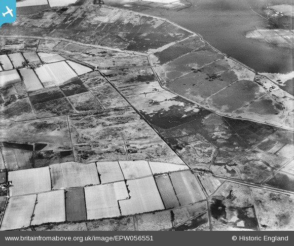 EPW056551 ENGLAND (1938). Cotton's Marsh, Brayden Marshes and environs ...