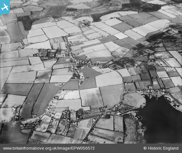 epw056572 ENGLAND (1938). Hickling Green, Hickling Heath and ...