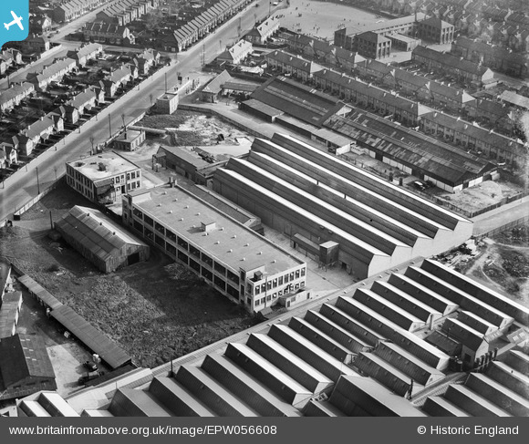 EPW056608 ENGLAND (1938). The Vidal Engineering Works, Croydon, 1938 ...