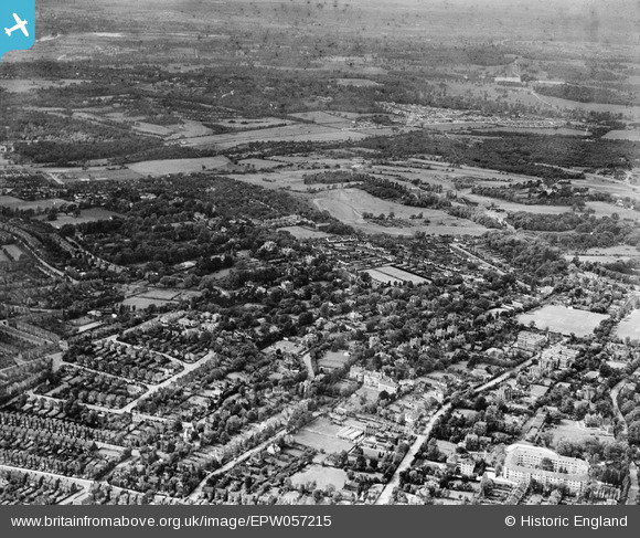EPW057215 ENGLAND (1938). Cottenham Park, Wimbledon Common and environs ...