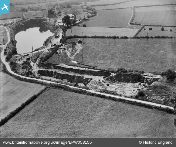 EPW058155 ENGLAND (1938). Barrow Hill Quarry, Earl Shilton, 1938 ...