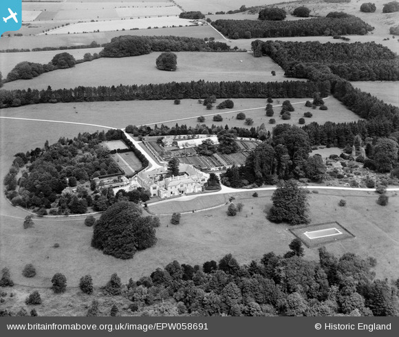 EPW058691 ENGLAND (1938). Spring Hill House and grounds, Spring Hill ...
