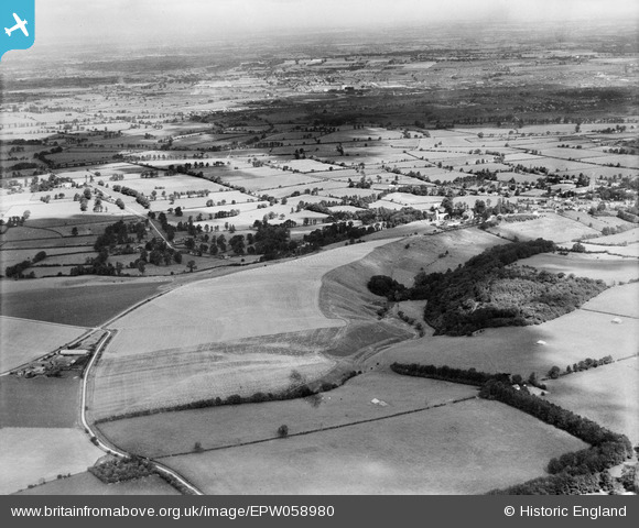 EPW058980 ENGLAND (1938). Markham Hill, Wroughton, from the south, 1938 ...