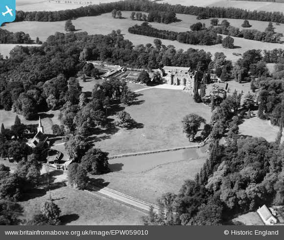 EPW059010 ENGLAND (1938). Madingley Hall and Park, Madingley, 1938 ...