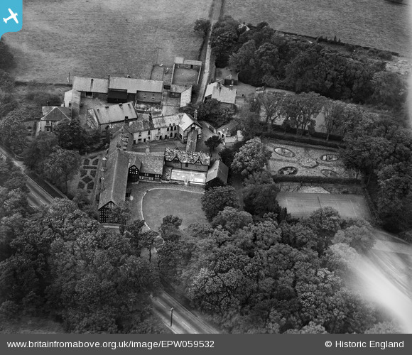 epw059532 ENGLAND (1938). Samlesbury Hall (Higher), Samlesbury, 1938 ...