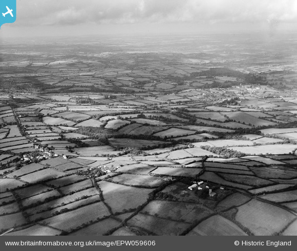 EPW059606 ENGLAND (1938). Countryside surrounding Holy Cross Church and ...