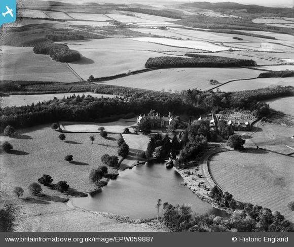 EPW059887 ENGLAND (1938). Middleton Hall and surrounding countryside ...