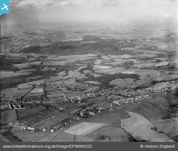EPW060121 ENGLAND (1938). Chopwell Wood, Hamsterley Park and the ...