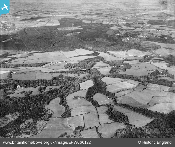 epw060122 ENGLAND (1938). Chopwell Wood, Hamsterley Park and the ...