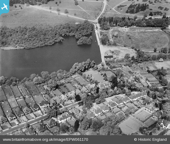 epw061170 ENGLAND (1939). Housing on Somerville Road at Windley Pool ...