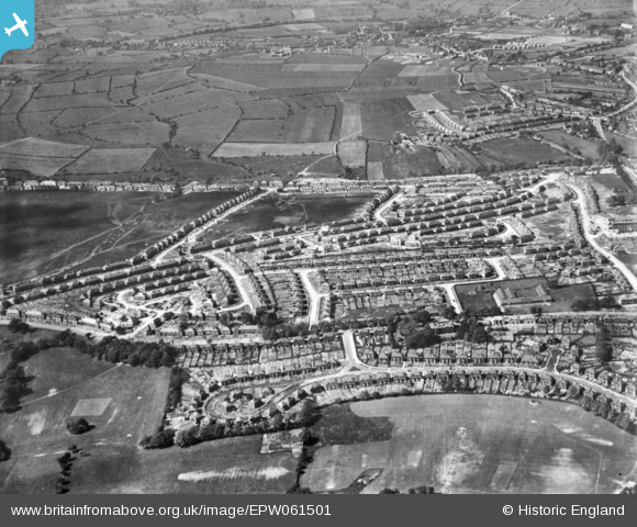 EPW061501 ENGLAND (1939). New housing above Longley Park near Sheffield ...