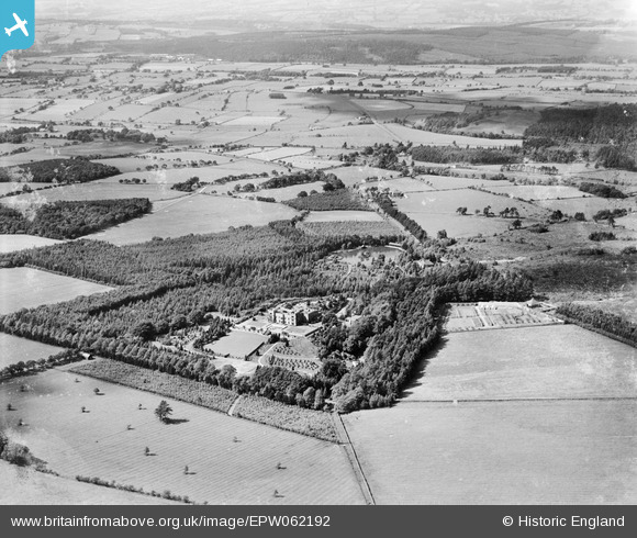 EPW062192 ENGLAND (1939). Slaley Hall and surrounding countryside ...