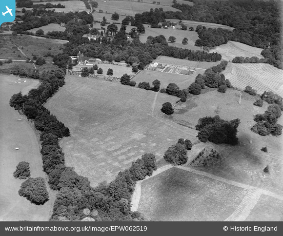 EPW062519 ENGLAND (1939). Great Hayes and the surrounding countryside ...