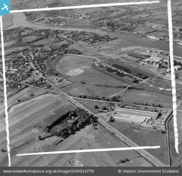 SAR014778 SCOTLAND (1951). Renfrew Road to Blythswood House Renfrew ...