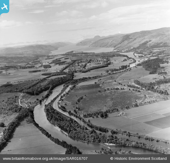 SAR016707 SCOTLAND (1952). Caledonian canal and Loch Ness Dores ...