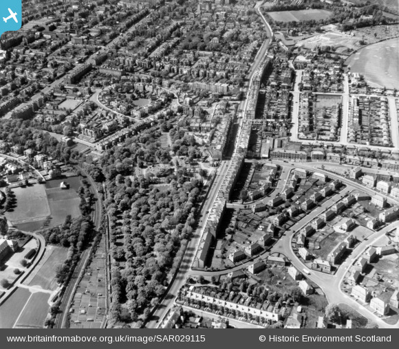 SAR029115 SCOTLAND (1957). Newington Edinburgh, Midlothian, Scotland ...
