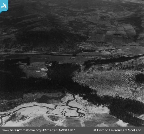 SAW014707 SCOTLAND (1948). Craig Nordie and Gelder Burn, Balmoral ...