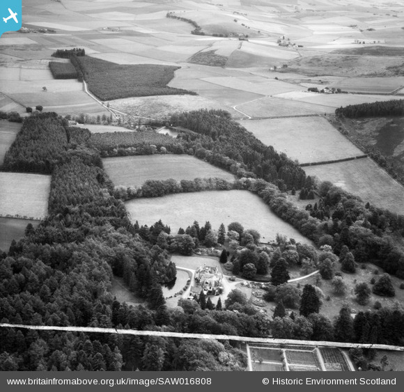 SAW016808 SCOTLAND (1948). Knockespock House and Estate, Clatt. An ...
