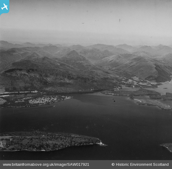 SAW017921 SCOTLAND (1948). Loch Lomond, general view, showing Rossdhu ...