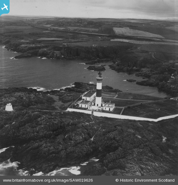 SAW019626 SCOTLAND (1948). Buchan Ness Lighthouse, Boddam. An oblique ...