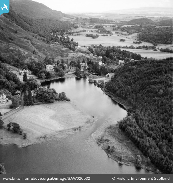 saw026532 SCOTLAND (1949). Milton, general view, showing Corrienessan ...
