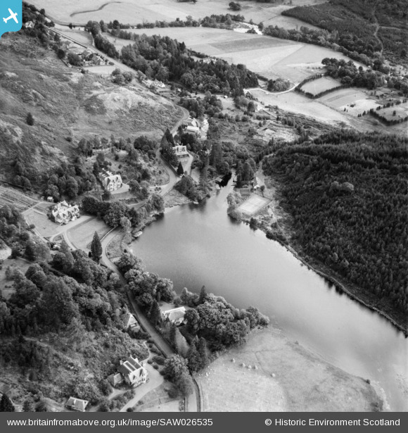 SAW026535 SCOTLAND (1949). Milton, general view, showing Corrienessan ...