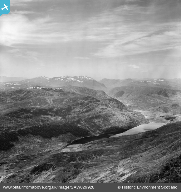 SAW029928 SCOTLAND (1950). Meall Buidhe and Loch Beannacharain ...